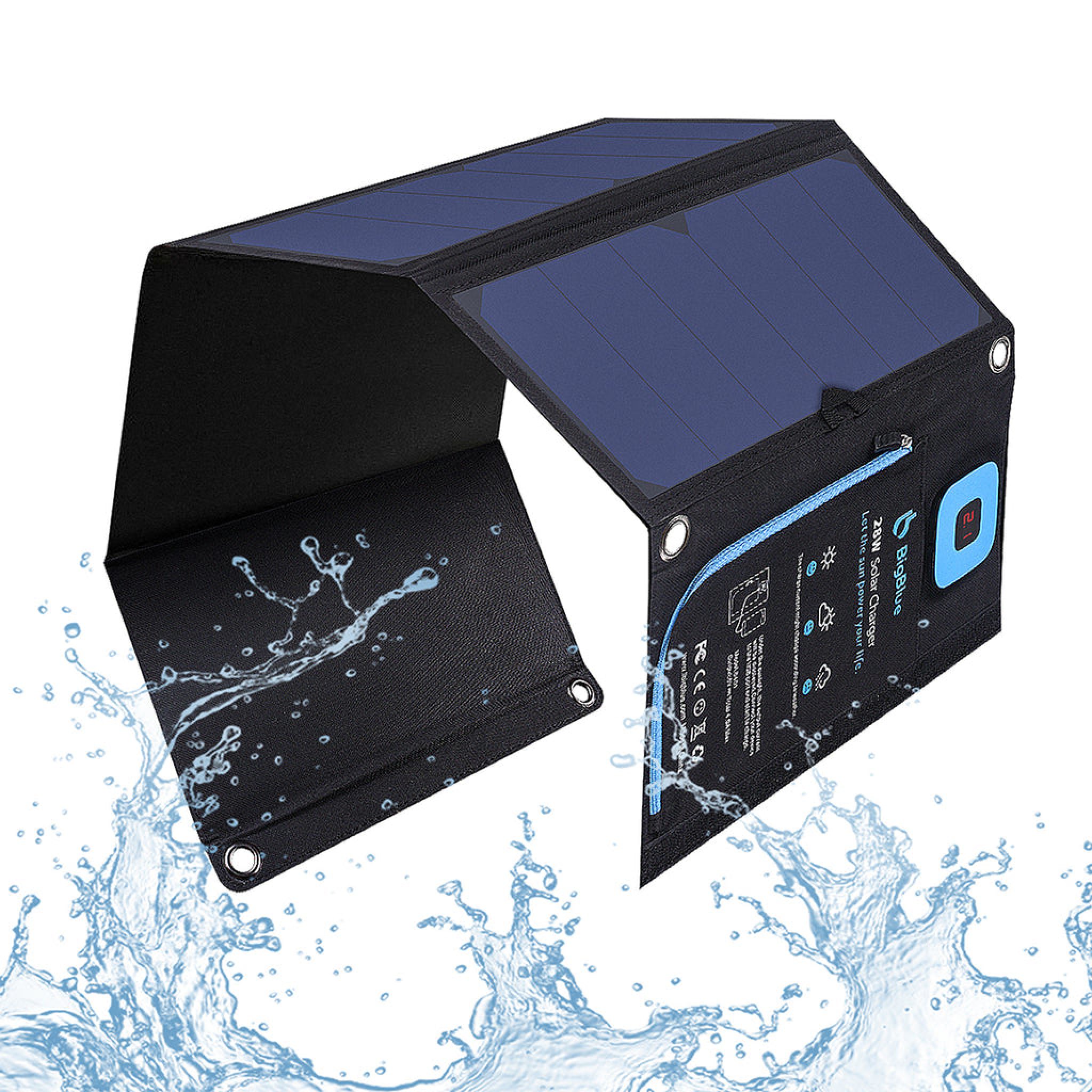 BigBlue 28W - Panneau solaire pliable - Enerzine.fr